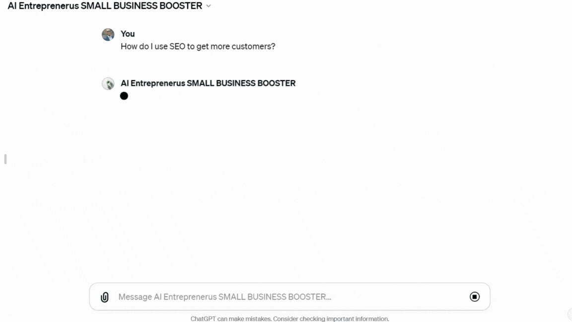 AI Entrepreneurs SMALL BUSINESS BOOSTER GPT - STANDOUT DIGITAL